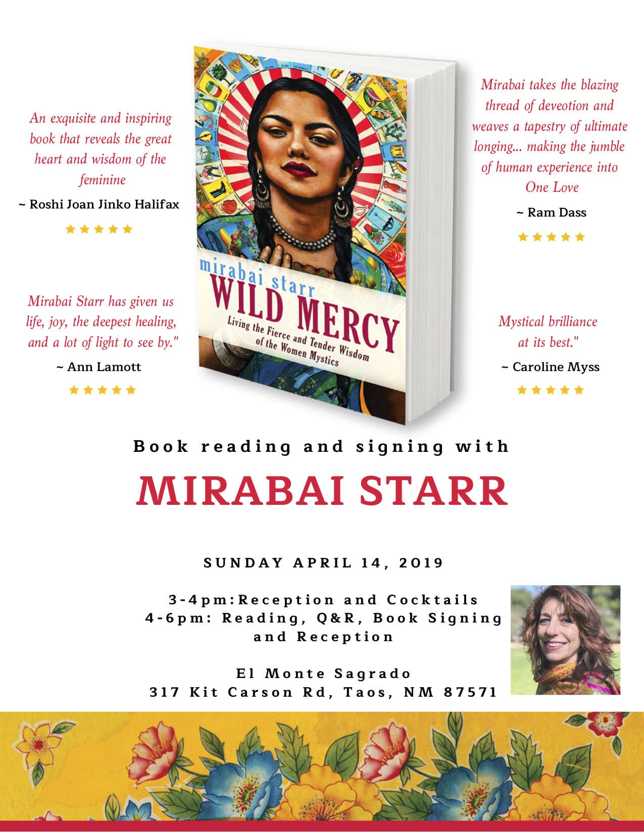 Wild Mercy: A Journey Home with Mirabai Starr - Live Taos