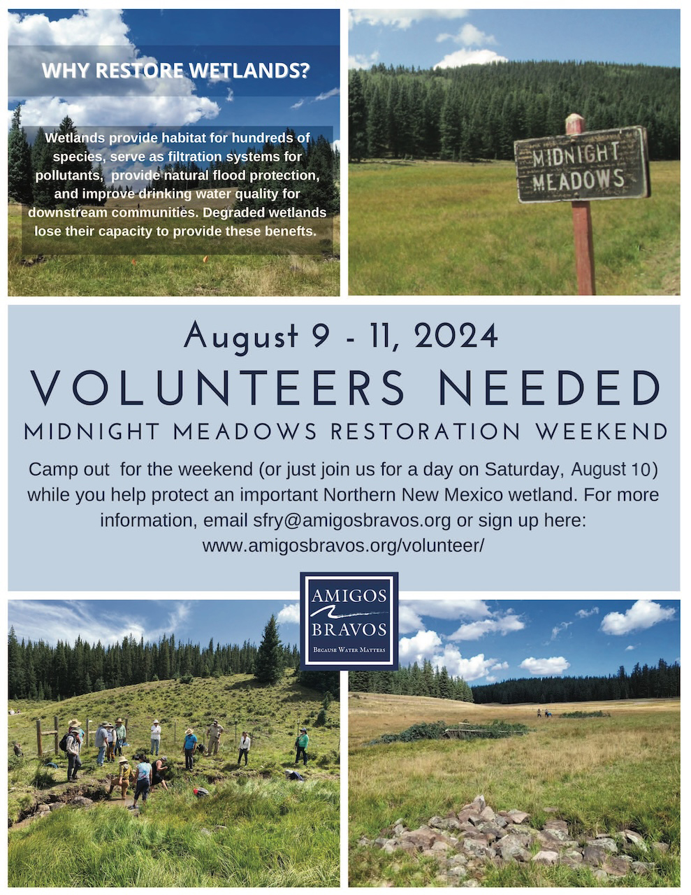 Midnight Meadows Wetland Restoration - Live Taos Events Calendar