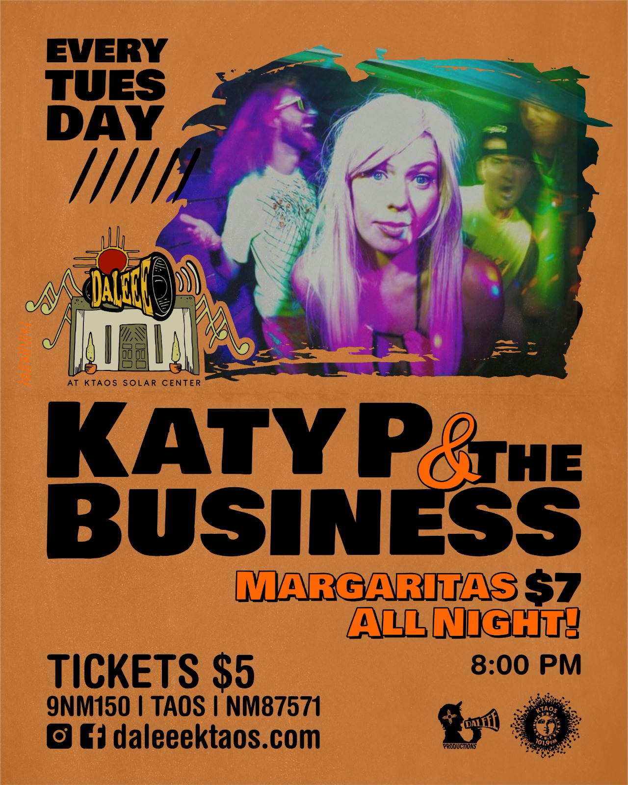 Katy P and the Business - Live Taos Events Calendar