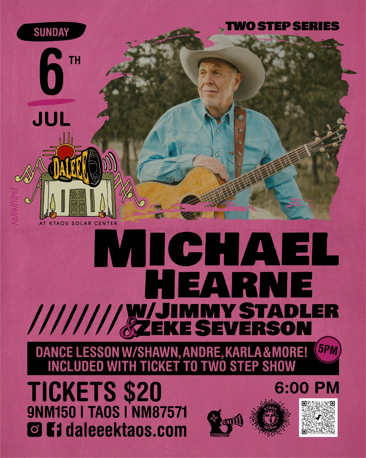 Michael Hearne with Jimmy Stadler and Zeke Severson- Little Pavilion Dance - Live Taos Events ...