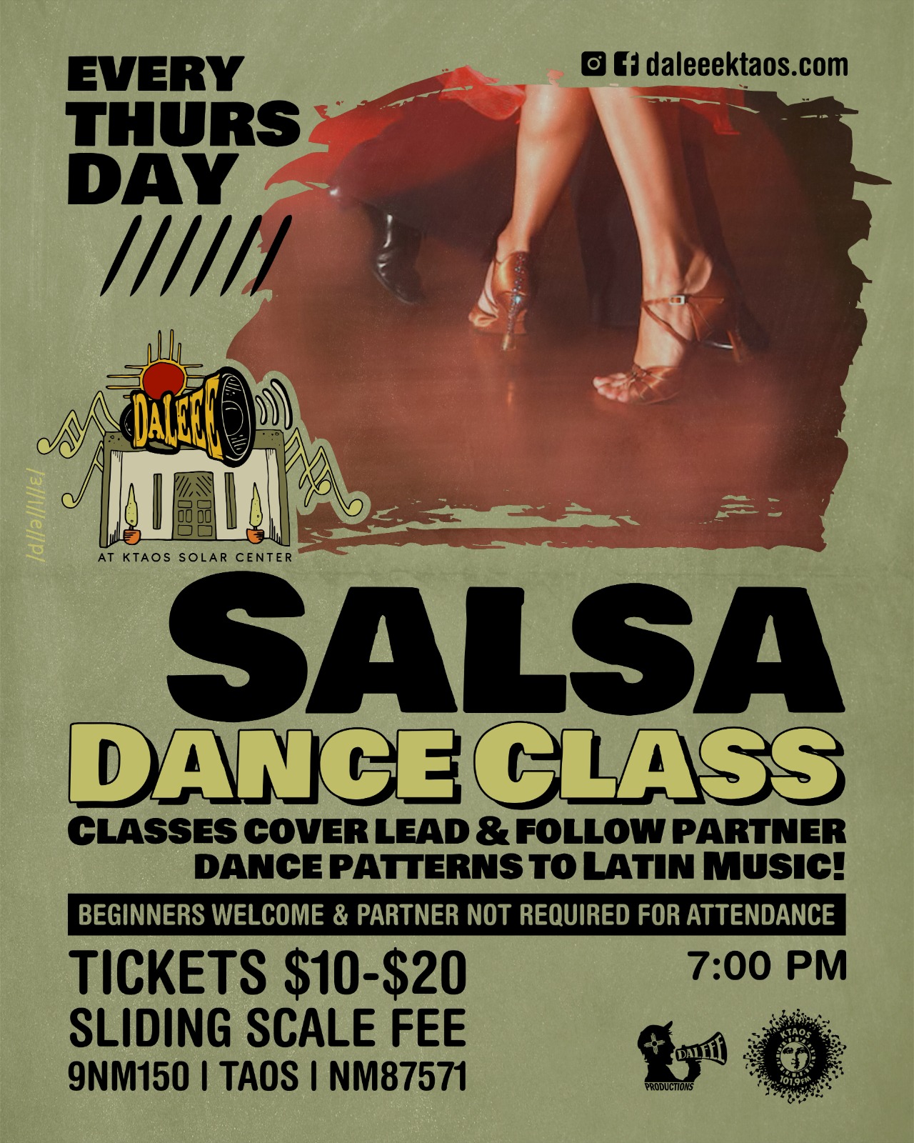 Salsa Dance Class - Live Taos Events Calendar