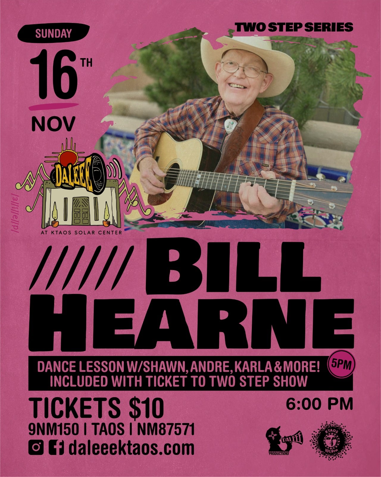 Bill Hearne - Two Step Sunday - Live Taos Events Calendar