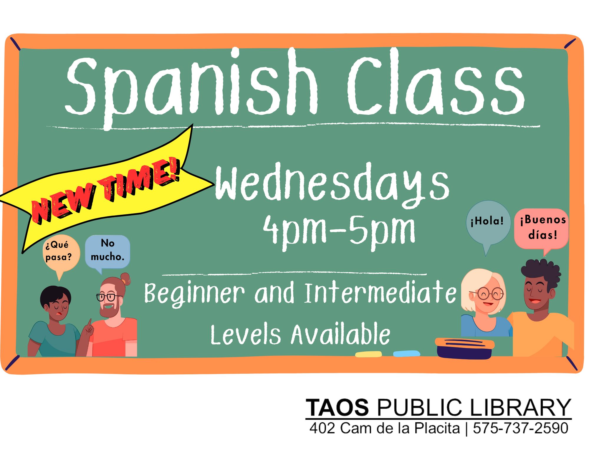 Spanish Class - Live Taos Events Calendar