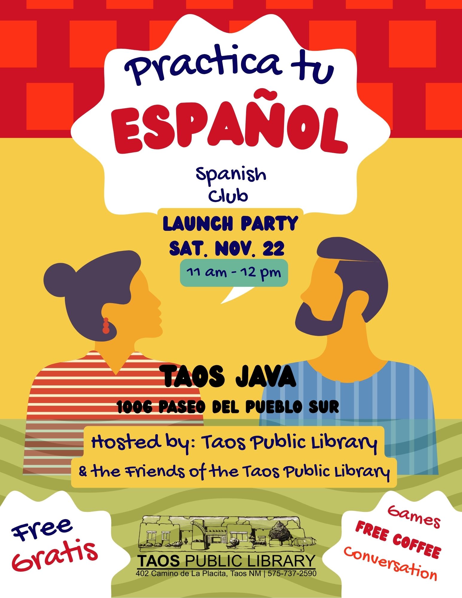 Spanish Club Launch Party - Live Taos Events Calendar