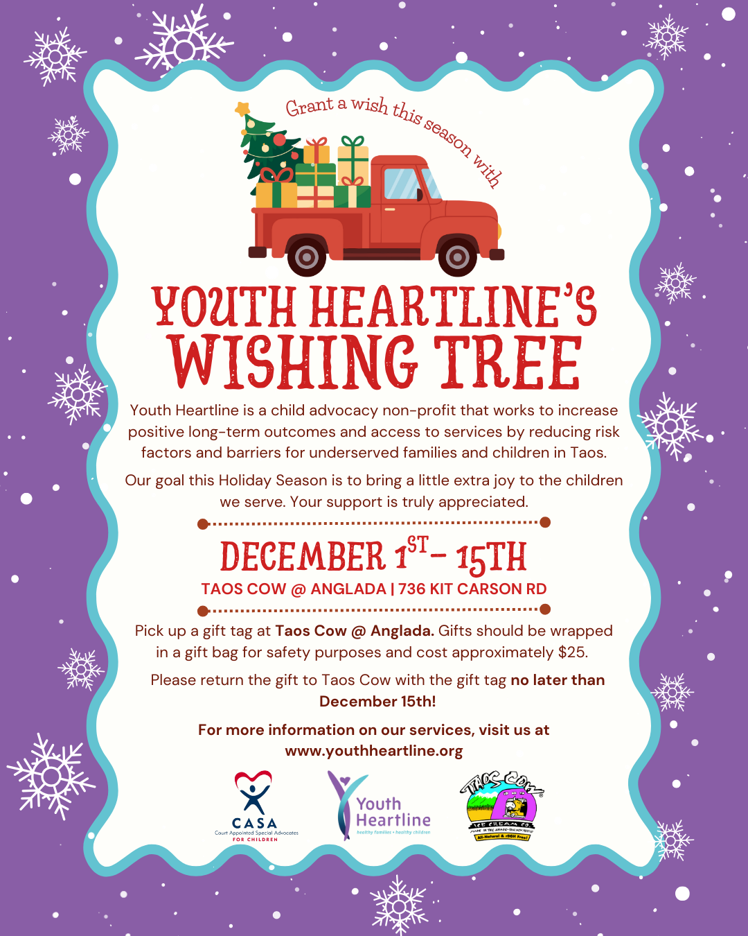 Youth Heartline Wishing Tree - Live Taos Events Calendar